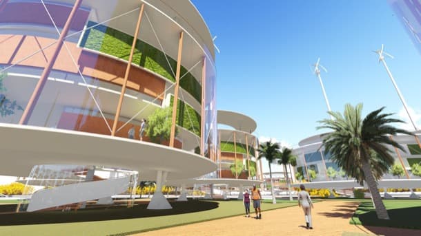 Floating city (Ciudad Flotante), para una nueva sociedad sostenible